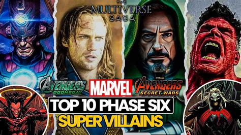 Top 10 Upcoming Villains Of Marvel Phase 6 Sentry Dr Doom