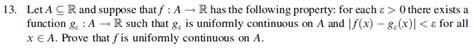 Solved Let A Subsetequalto R And Suppose That F A Chegg Com