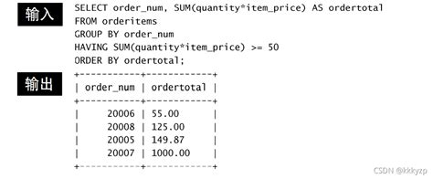 Sql语言——分组数据概念及实例详细解读sql分组 Csdn博客