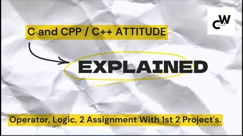 C And C Main Concepts Understand Operator Specifiers Project