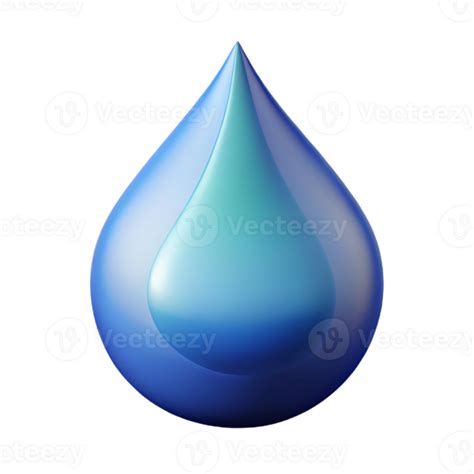 Radiant Distinguished Abstract Logo Of A Droplet With Crisp Edges Flat Color Minimal With