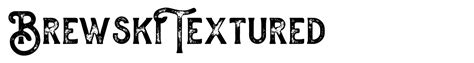 Brewski Font Webfont And Desktop Myfonts