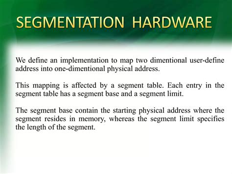 Ppt On Segmentation In Operationg System Pptx Computing