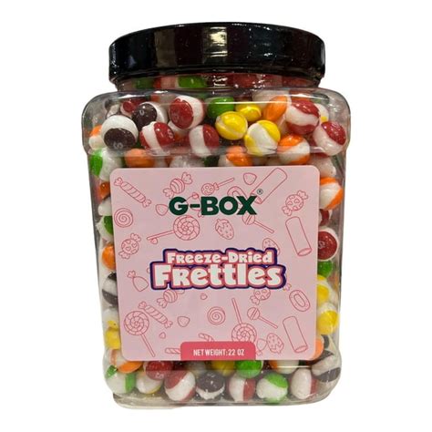 22 Oz Freeze Dried Candy Frettles Premium Usa Made Delightful Crunchy Fruity Flavorful Burst