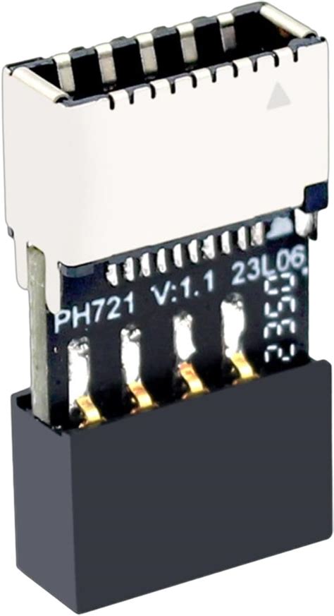 Jp マザーボード Usb 2 0 9 ピン タイプ E キー、フロント コネクタ コンバータ、usb C マザーボード アダプタ Usb 2 0 コネクタ