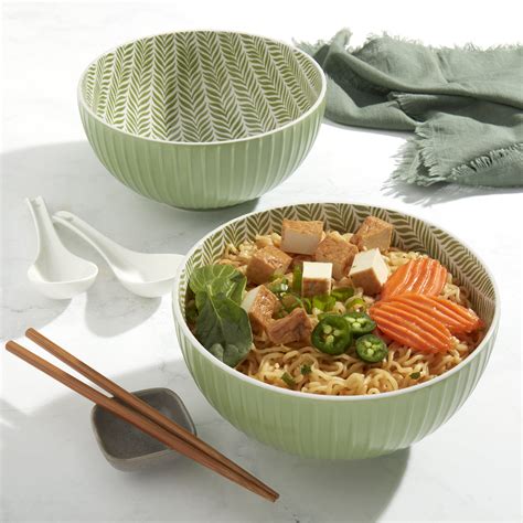 Infuse 2 Piece 58oz Stoneware Ramen Bowls Stars And Reviews Wayfair
