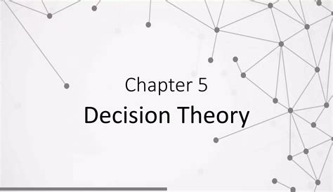 Decision Theory Ppt