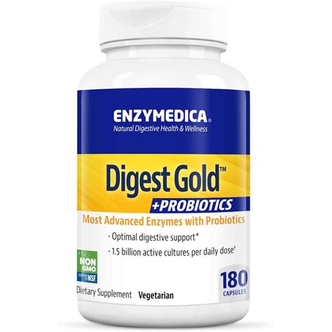 Enzymedica Digest Gold Probiotics 180 Capsules Bigvits