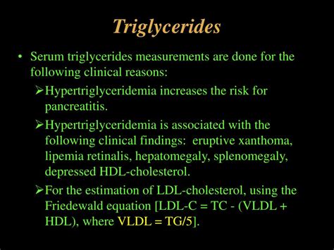 Ppt Lipid Profile Powerpoint Presentation Free Download Id4080110