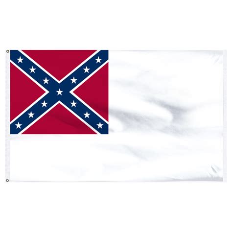 Confederate 2nd National 3ft X 5ft Nylon Flag United States Flag Store