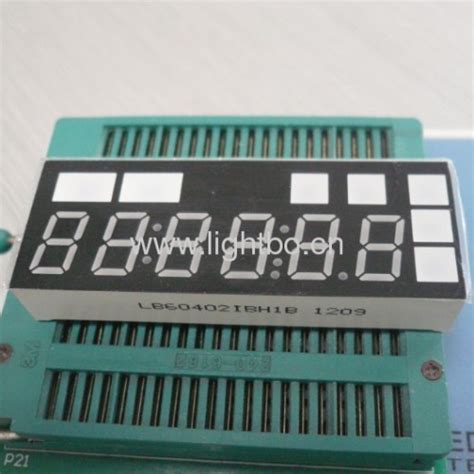 6 Digit Blue Led Display 6 Digit Blue 7 Segment Led Display From China Manufacturer Shenzhen