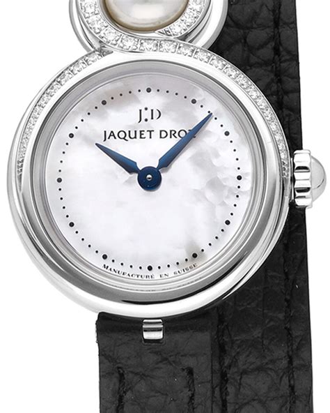 2023 Jaquet Droz Lady 8 25mm Mother Of Pearl Dial Leather Strap J0146