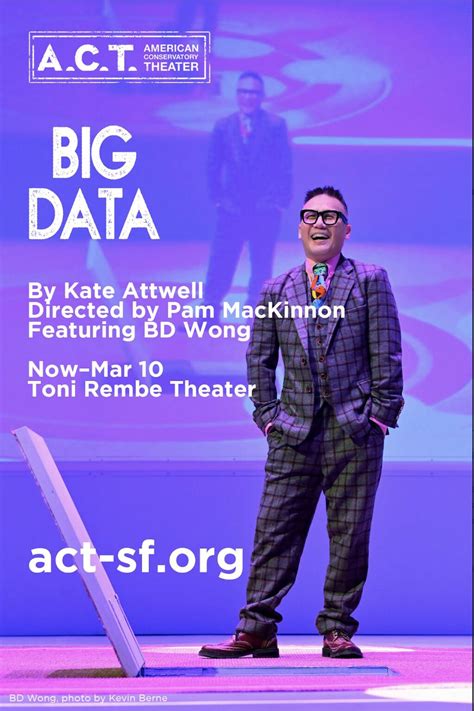 Last Night I Was Lucky Enough To See The Opening Night Of Big Data At A C T Taking The Somewhat