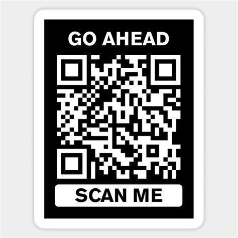 Rick Roll Qr Code Sticker Funny Laptop Stickers Funny Warning Signs Rick Rolled