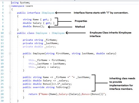 Interfaces In C Learn Coding From Experts