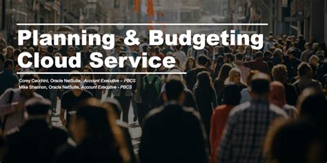 Oracle Netsuite Planning And Budgeting Cloud Service Netsuite Partner