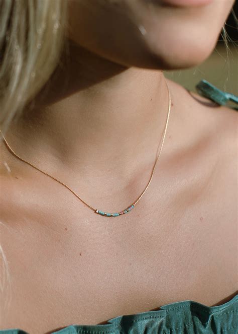 Dot And Dash Design Morse Code Jewelry