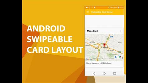 Android Swipeable Card Layout Card Layout Programming Tutorial