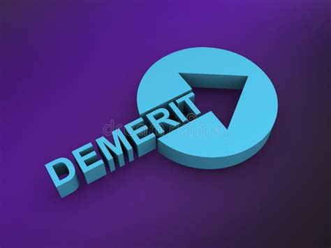 demerit word stock illustrations 38 demerit word stock illustrations
