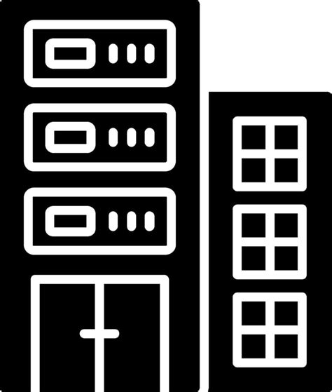 Data Center Glyph Icon 43296085 Vector Art At Vecteezy