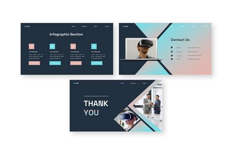 Starlink Technology Powerpoint Templates Incl Gradient And Technology Envato