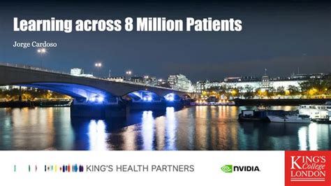 Learning Across 8 Million Patients Gtc Digital October 2020 Nvidia On Demand