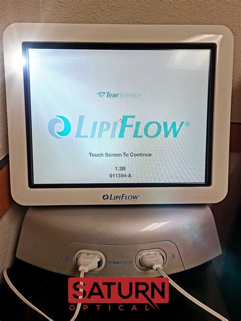 Tearsceince Lipiscan And Lipiflow Saturn Optical