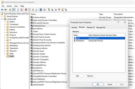 Secure Privileged Active Directory Accounts Using The Protected Users Group 4sysops
