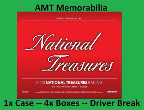 Natalie Decker 2023 Panini National Treasures Racing 1x Case 4x Box Break 1 Eur 3 69 Picclick Fr