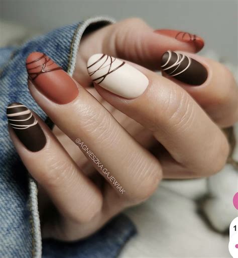 Autumn Nails 2023 Trends Fall Color Nails Autumn Gel Designs Warm