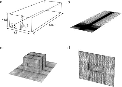 A Computational Domain Dimensions In M B Computational Grid On