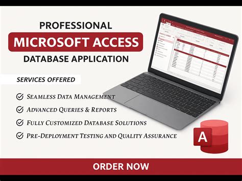 Custom Access Database Application Built By A Microsoft Access