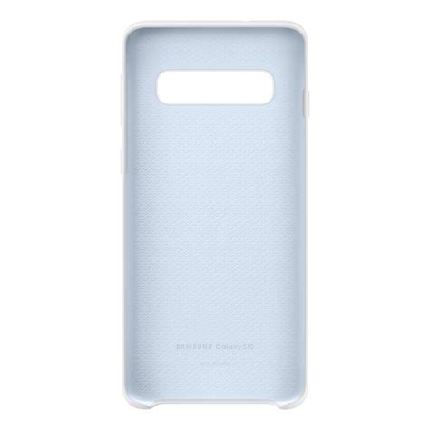 Samsung Silicone Cover For Samsung Galaxy S10 White Auditech