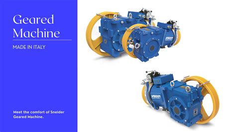 Geared Elevator Machines Sanel Elevator