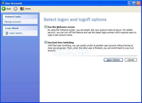How To Disable Fast User Switching In Windows