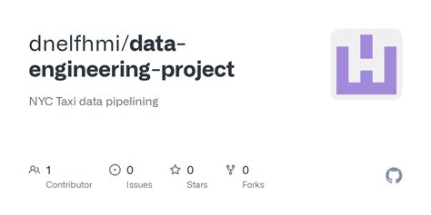 GitHub Dnelfhmi Data Engineering Project NYC Taxi Data Pipelining