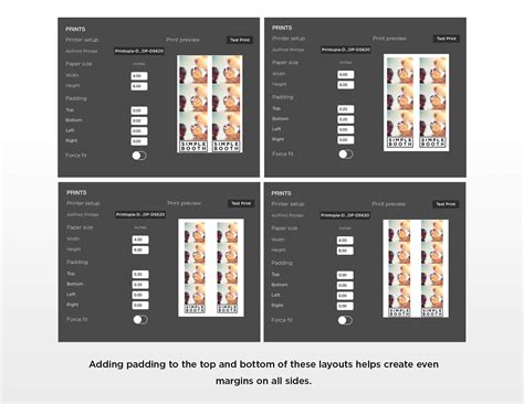 How To Print Two Photo Strips Per Sheet Simple Booth