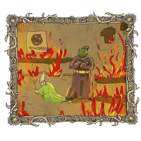 Mall Gnome Vs Frog Wizard R Comics