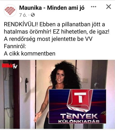 Durva Lh R Terjed Vv Fanni Letben Van