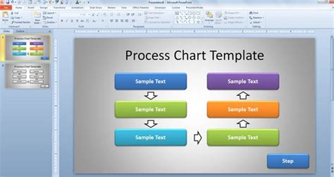 Process Chart Template Powerpoint Ponasa