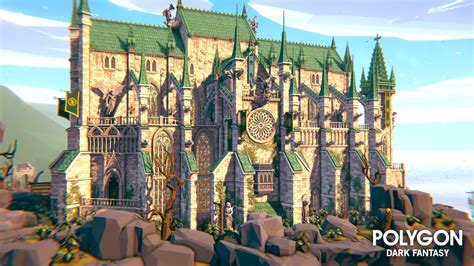 Polygon Dark Fantasy Low Poly D Art By Synty