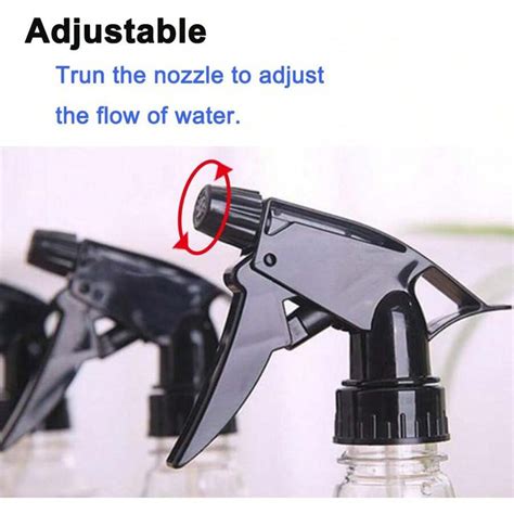 Hair Gel Bottle Clear 250ml Spray Fillable Bottle Press On