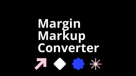 margin markup calculator convert margin ↔ markup the retail exec