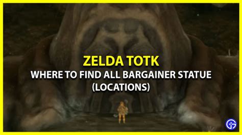 Every Bargainer Statue In Tears Of The Kingdom Locations
