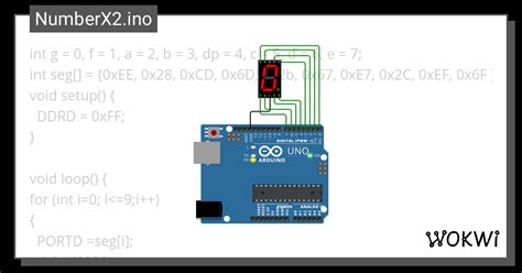 Number X2 Wokwi Esp32 Stm32 Arduino Simulator