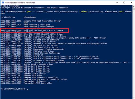 Windows How To Identify Your Dell Docking Station Using Powershell