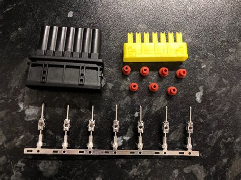 For 7 Pin Male Ignition Amplifier Connector Bosch Amp Ford Cosworth