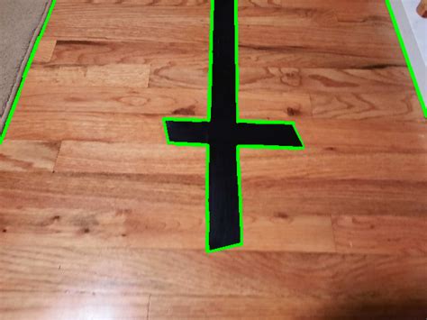 Python Why Is Opencvhough Transform Not Finding The Whole Line Stack Overflow