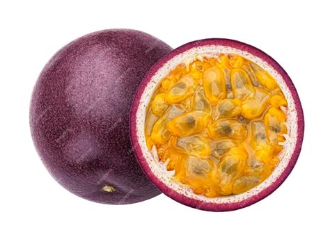 Premium Photo Passion Fruit Isolated On White Background With