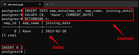 How To Return Data From Modified Rows In Postgresql Commandprompt Inc